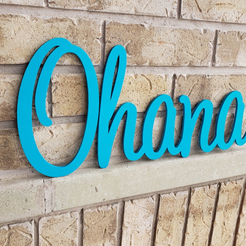 Ohana Wood Sign - Etsy