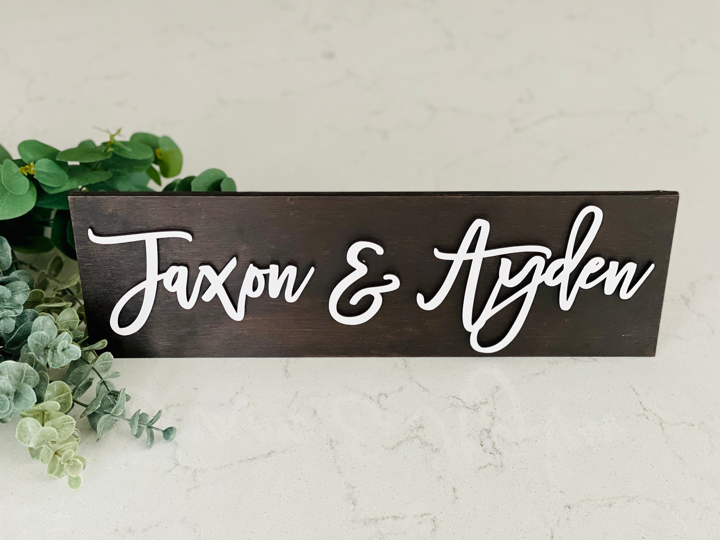 Kids Name Plaque Boys Room Decor Baby Name Plaque Door Name - Etsy Canada