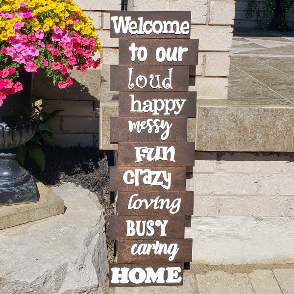 Messy House Sign - Etsy