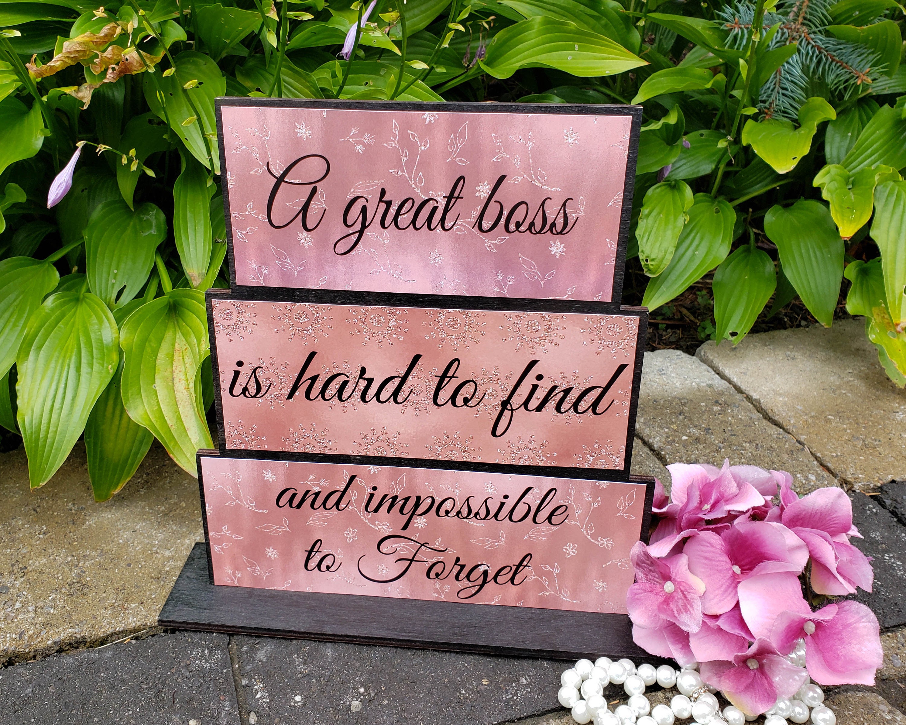 Gift for Boss Boss Leaving Gift A Great Boss is Hard to Find | Etsy