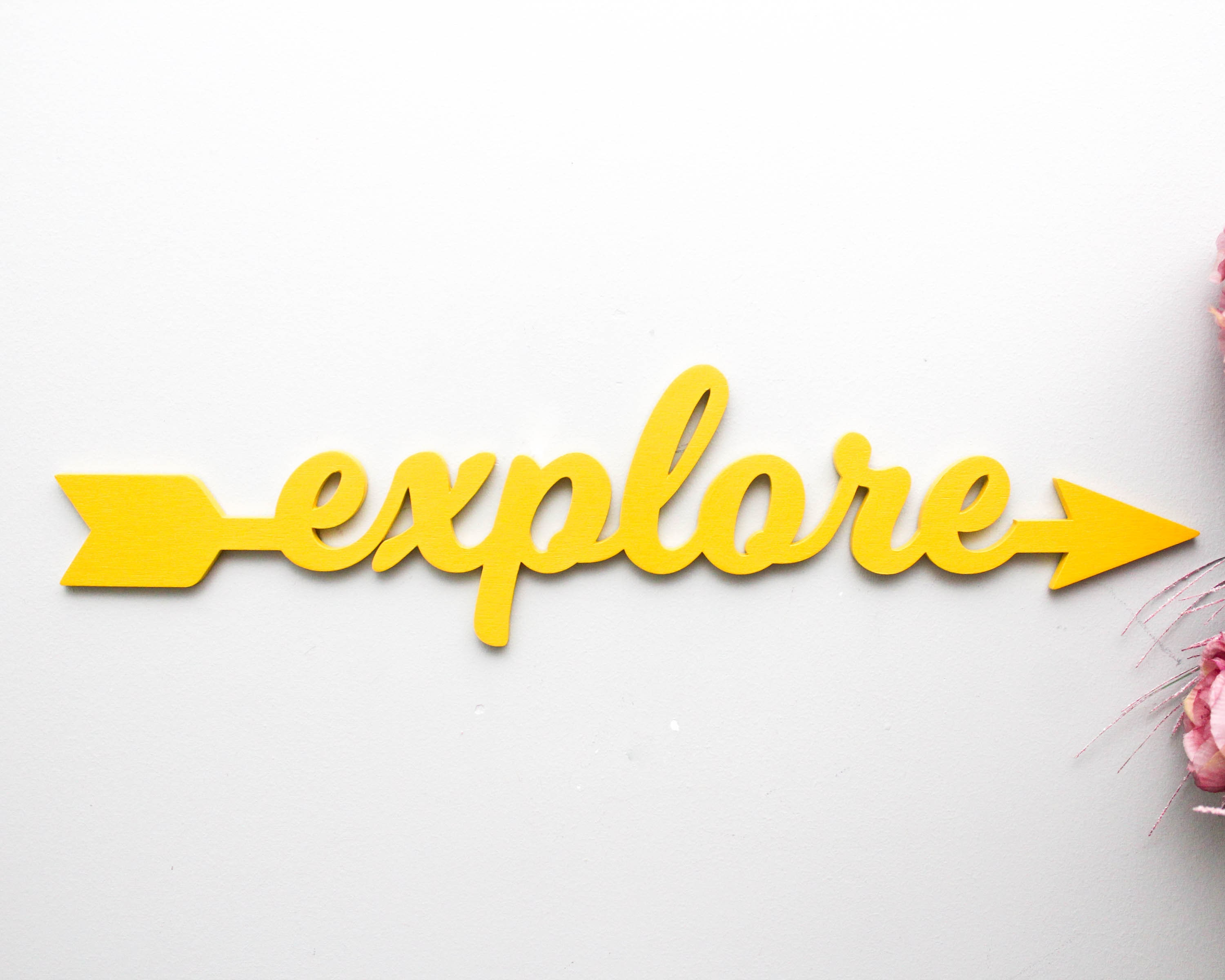 Explore Arrow Wood Sign Wanderlust Design Boho Nursery | Etsy