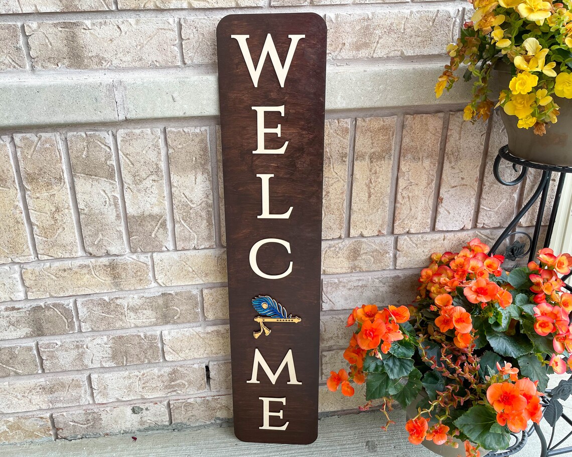 Indian Welcome Sign Diwali Gifts Indian Desi Home Decor - Etsy Canada