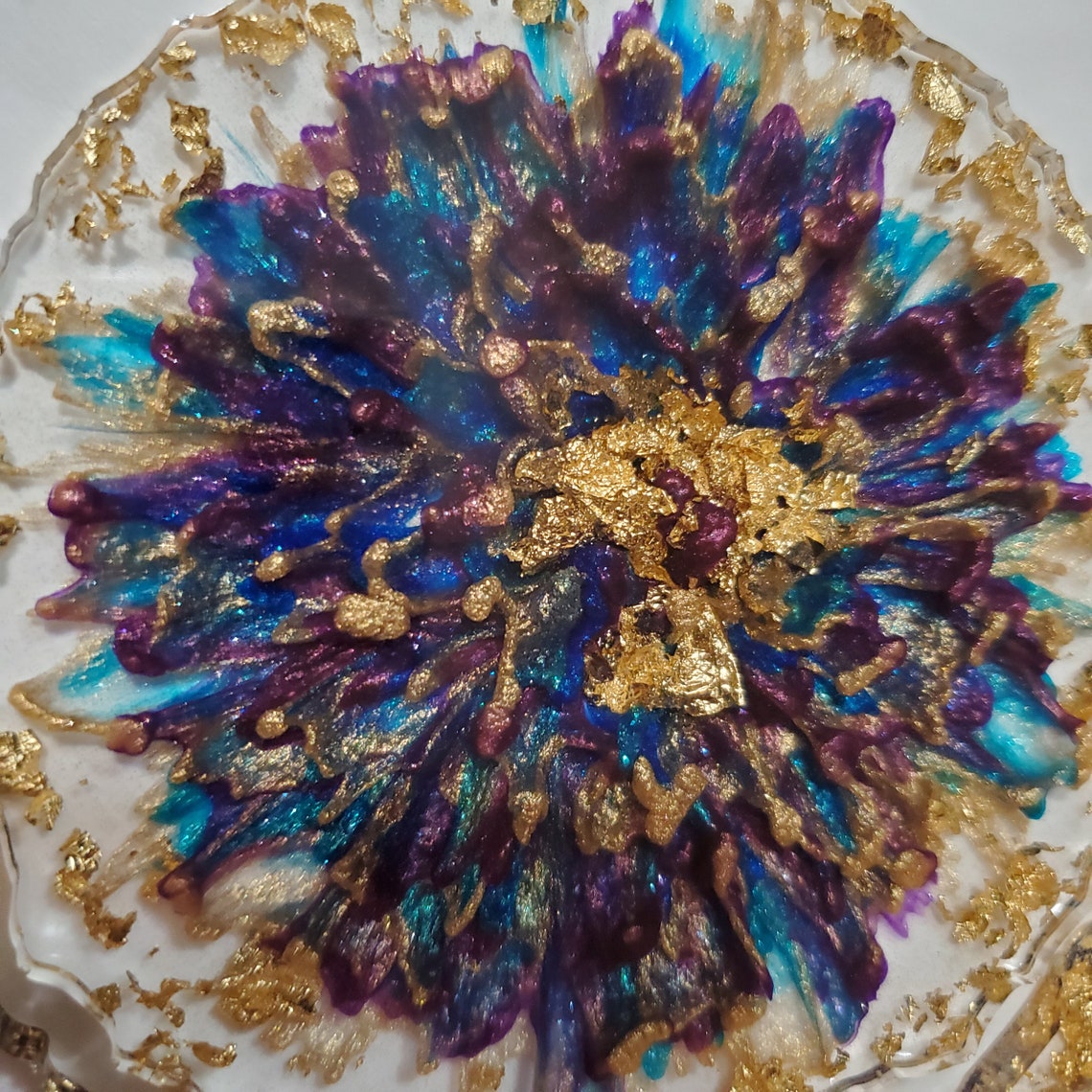 Resin Flower Coaster Tutorial Class 3 Techniques in 1 - Etsy