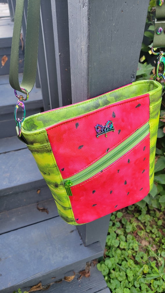 Juicy Watermelon Purse Seeds Rind Summer Time Cute - Etsy
