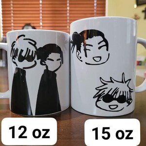 JJK Gojo & Geto Mug - Etsy