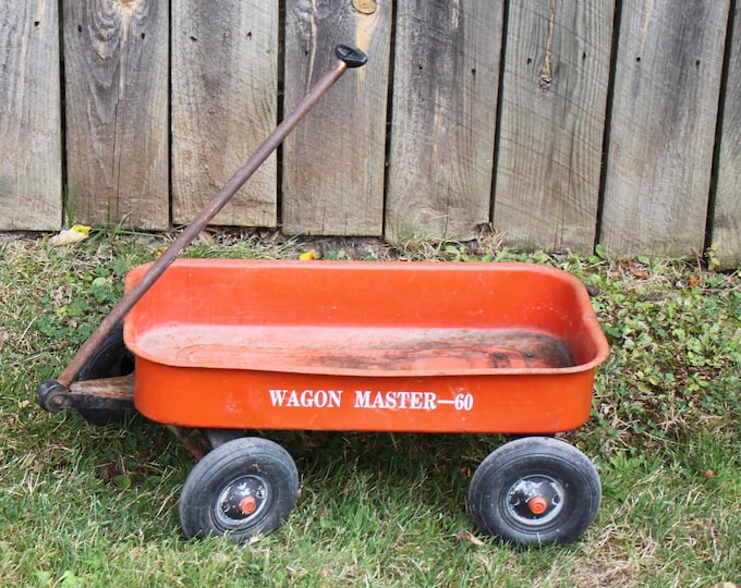 Wagon Master 60, Child's Red Wagon - Etsy