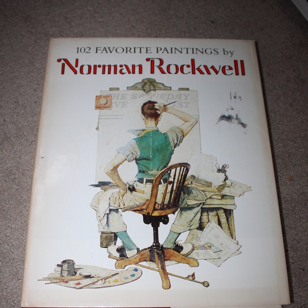 Norman Rockwell Book - Etsy