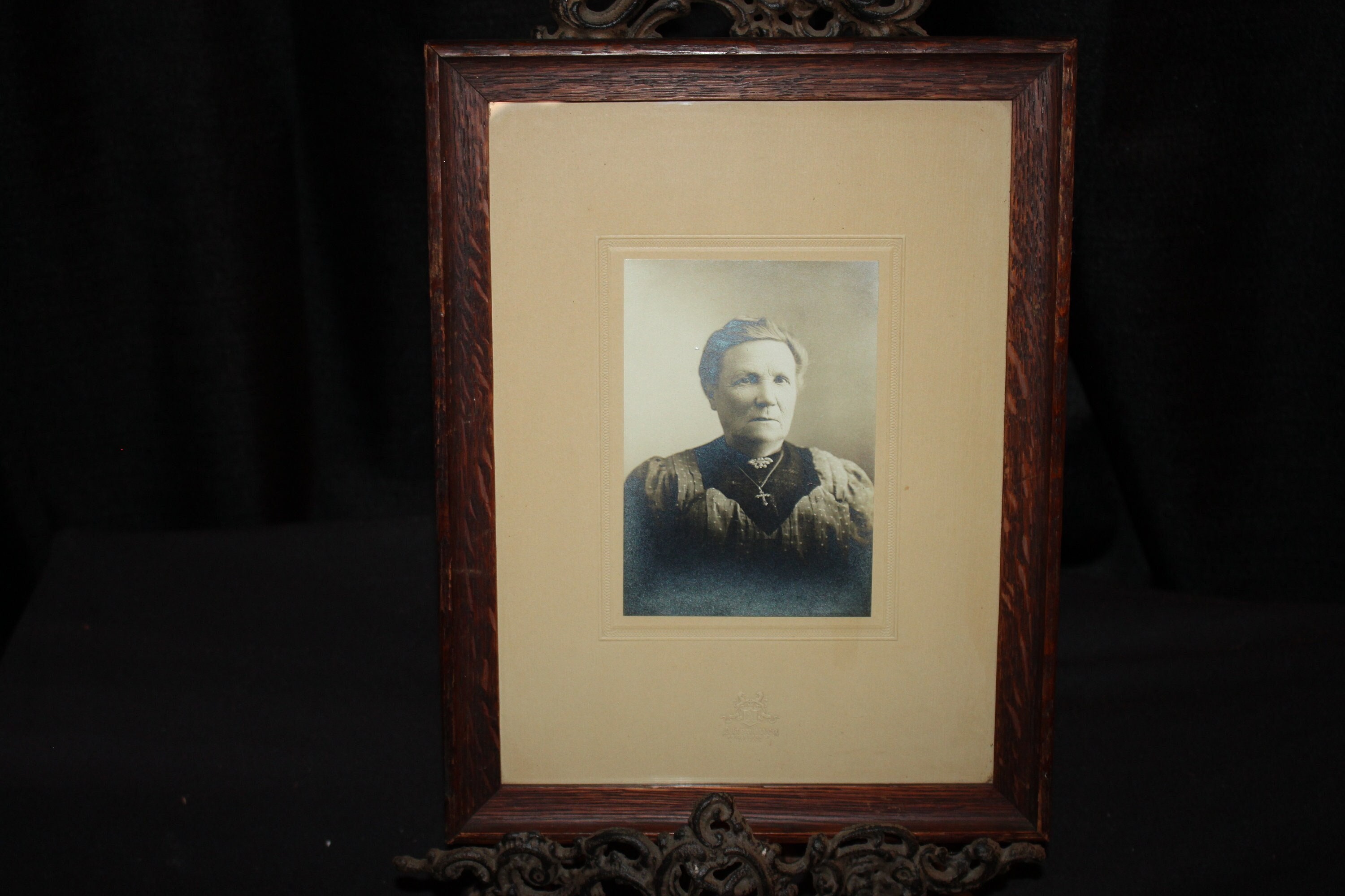 Vintage Wood Frame With Portrait Photo, Photograph, Photography - Etsy