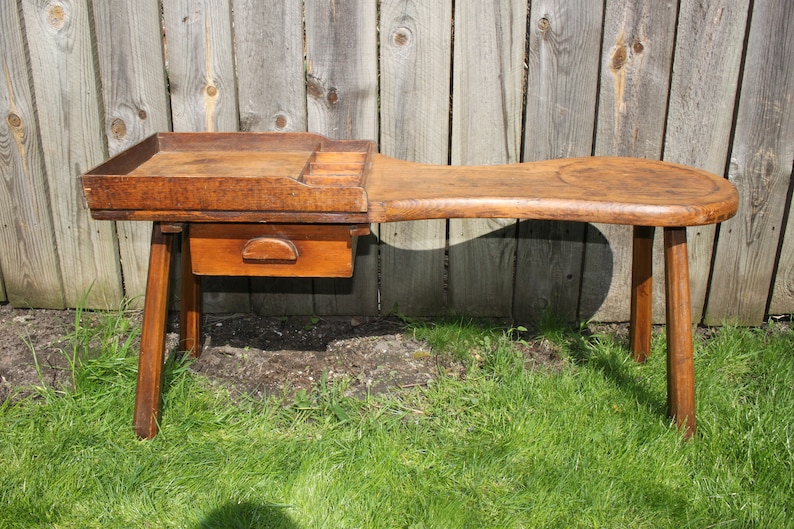 Antique Cobbler Bench - Etsy