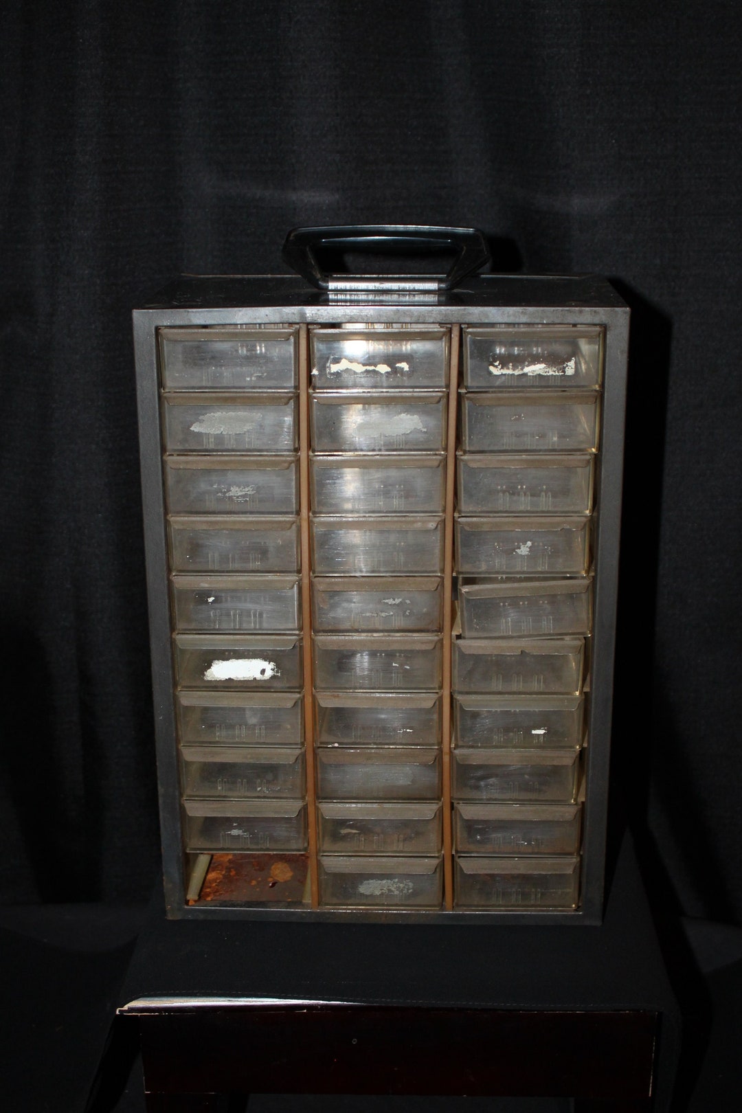 Metal 30 Drawer Organizer, Industrial, Parts Drawer, Tool Chest, Tool ...