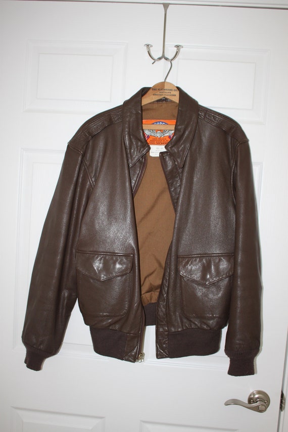 Cooper leather bomber jacket - Gem