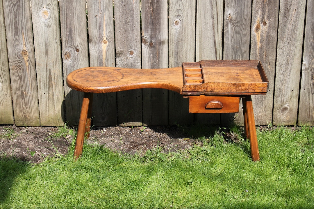 Antique Cobbler Bench - Etsy