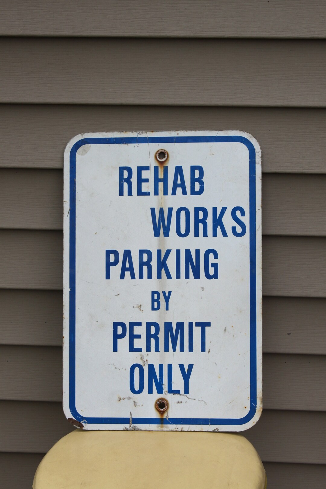 Rehab Works Parking Sign - Etsy