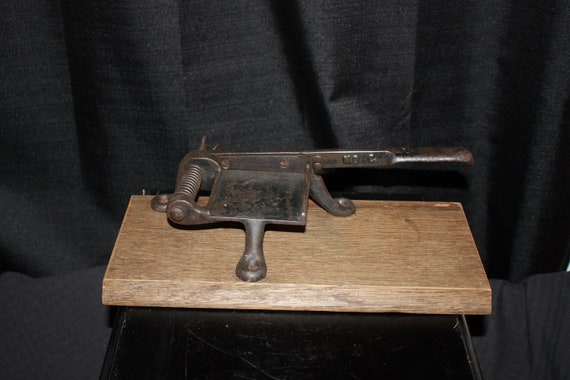 Cast Iron Photo Guillotine Mini Paper Cutter Negative Cutter - Etsy