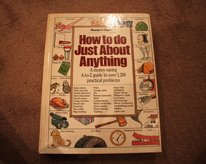 How to Do Just About Everything From Readers Digest 1986 - Etsy