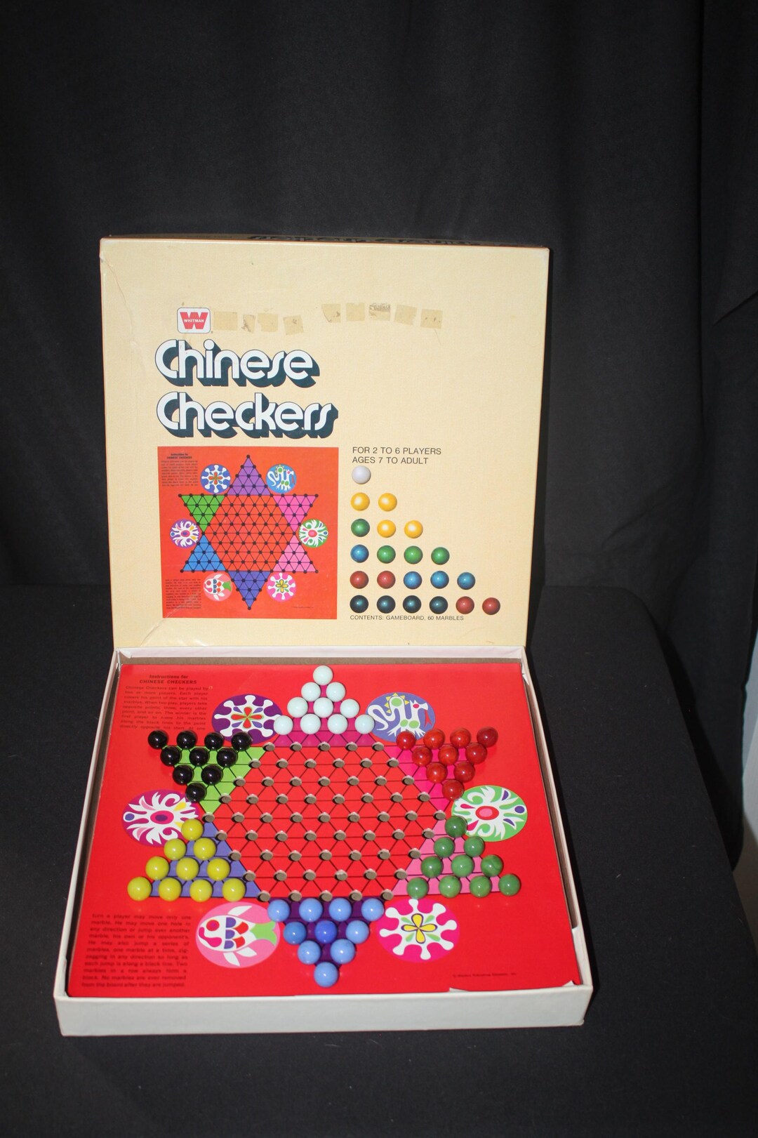 Whitman Chinese Checkers 1974 - Etsy
