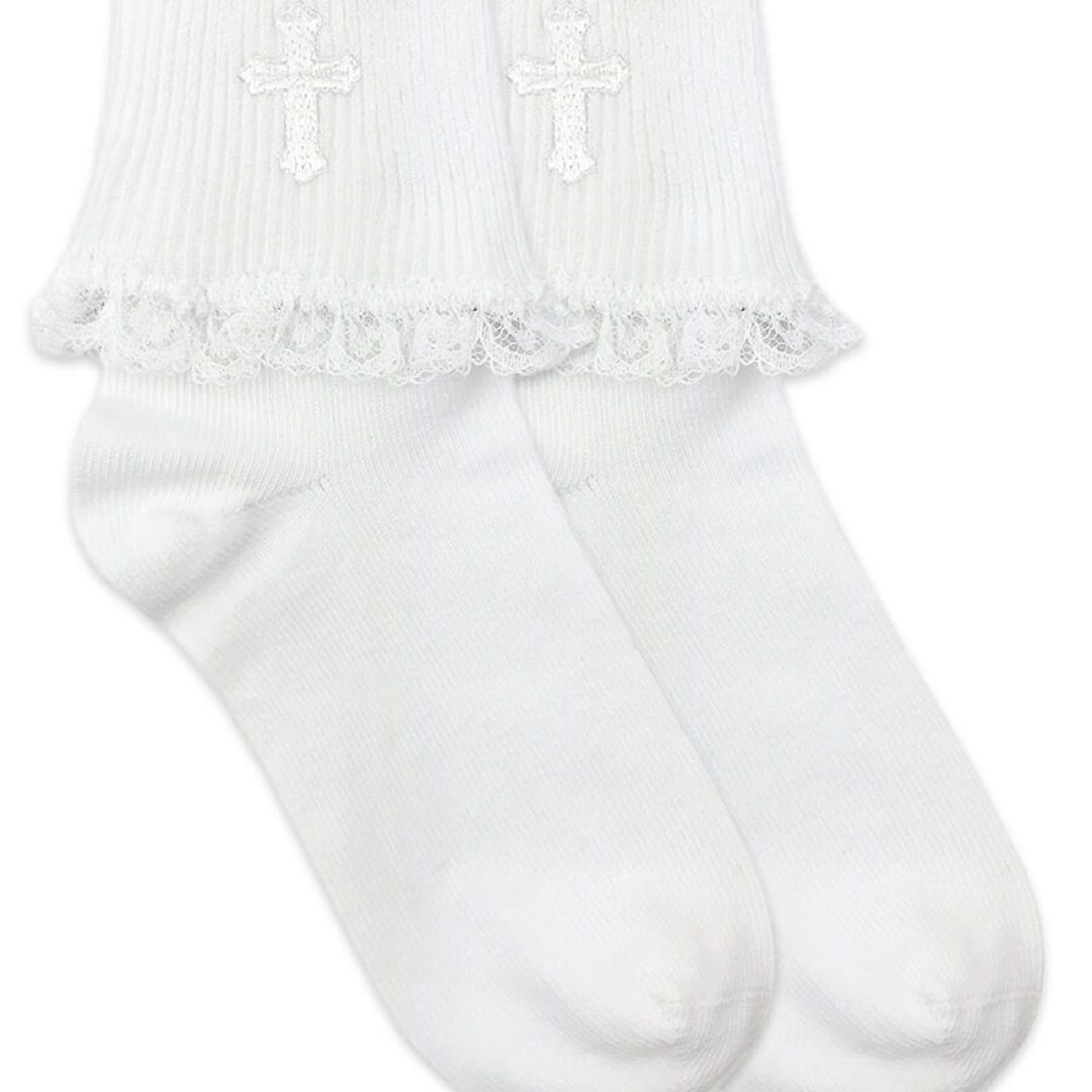 Socks/lace First Communion - Etsy