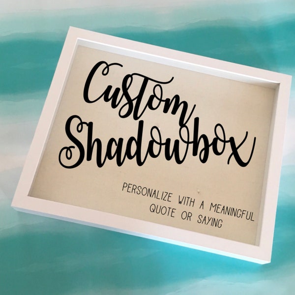 Shadowbox - Etsy