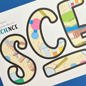 Science Bulletin Board-digital File- Back to School, Classroom Decor ...