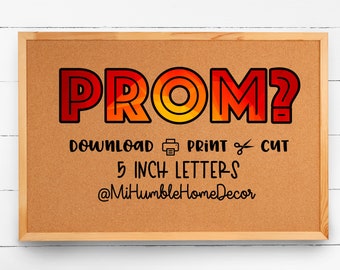 Printable Poster, A Night Under the Stars, Junior Prom, Senior Prom ...