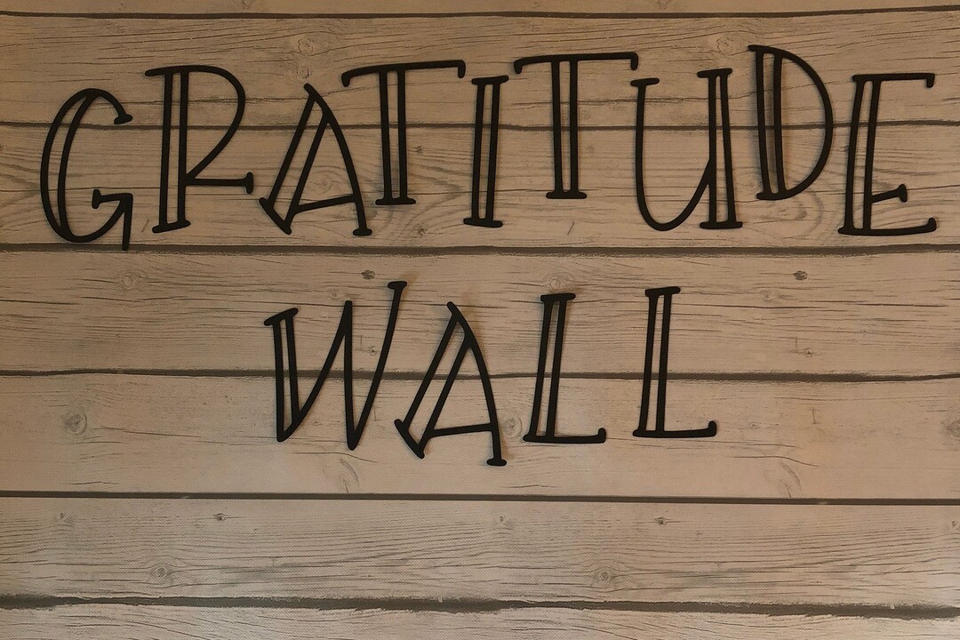 Gratitude Wall Bulletin Board- Thanksgiving, Custom Board, Custom ...