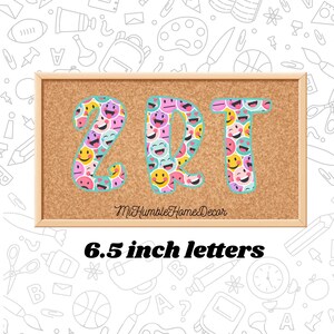 Printable Emoji Alphabet Letters – Fun Smiley Face Classroom Décor ...