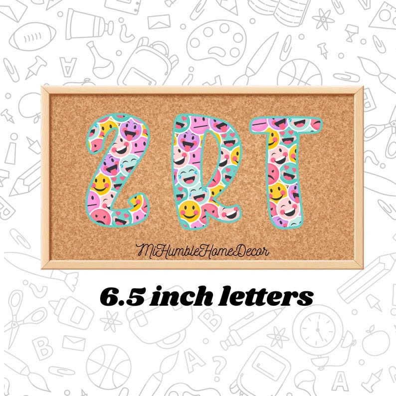 Printable Emoji Alphabet Letters – Fun Smiley Face Classroom Décor ...