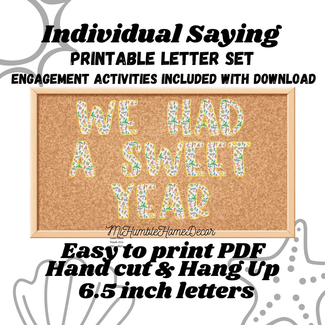 We Had A Sweet Year | End of Year Bulletin Board | Spring Classroom ...