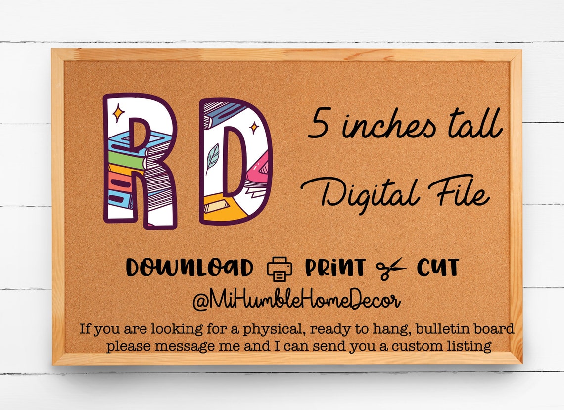 Reading Bulletin Board Back to School Classroom Decor - Etsy