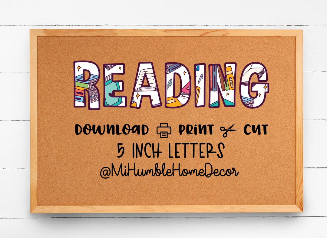 Reading Bulletin Board- Back to School, Classroom Decor, Classroom ...