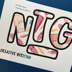 Bulletin Board- Creative Writing, Back to School, Classroom Decor ...