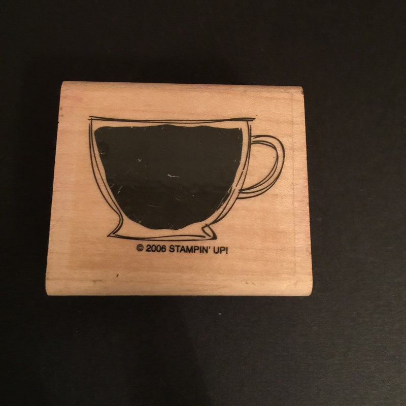 Coffee Cup Stamp - Etsy