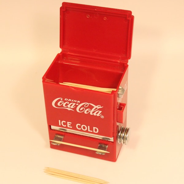 Coke Cola Toothpick Holder - Etsy