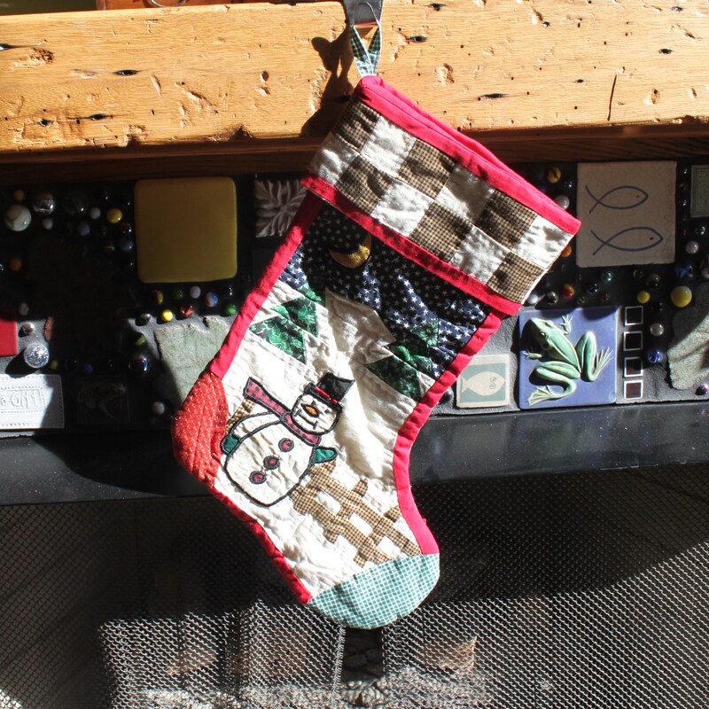 Stocking Applique - Etsy