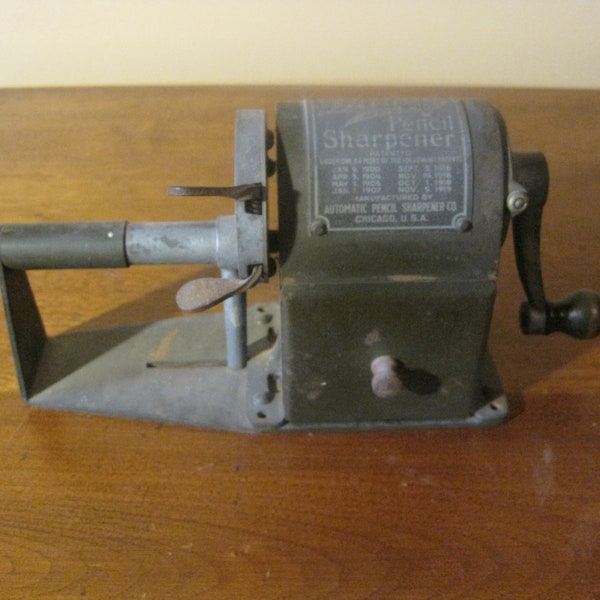 Old Pencil Sharpener - Etsy
