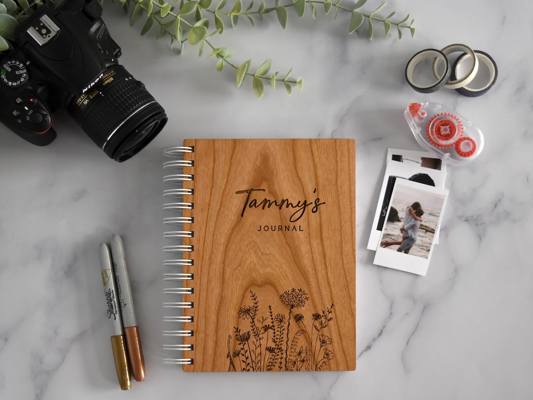 Journal Notebook Personalized Journal Minimalist Personalized Gift ...