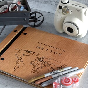 Adventure Book Scrapbook Couples Gift for Boyfriend, Anniversary Gifts ...