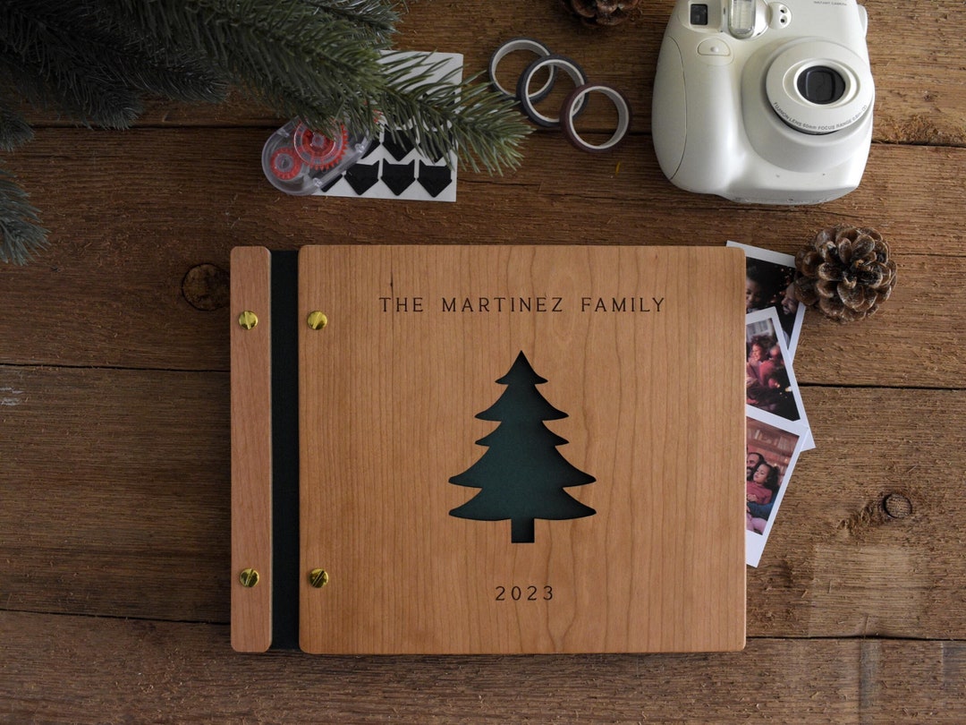 Christmas Photo Album Holiday Scrapbook Gifts for Her Christmas Family ...