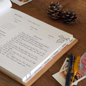 Recipe Book to Write in Your Own Recipes Mothers Day Gift Recipe ...