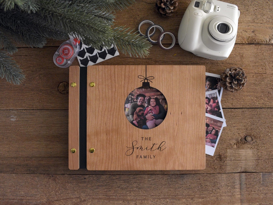 Christmas Photo Album Holiday Scrapbook Gifts for Her Christmas Family ...