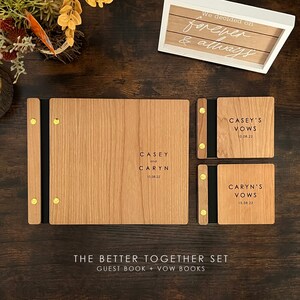 Custom Wooden Guest Book, Wedding Gift, Photo Booth Album, Wedding ...