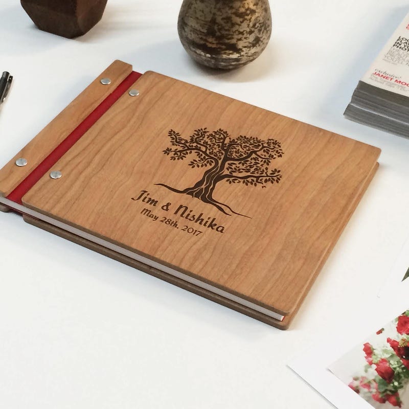 Tree Guest Book - Etsy