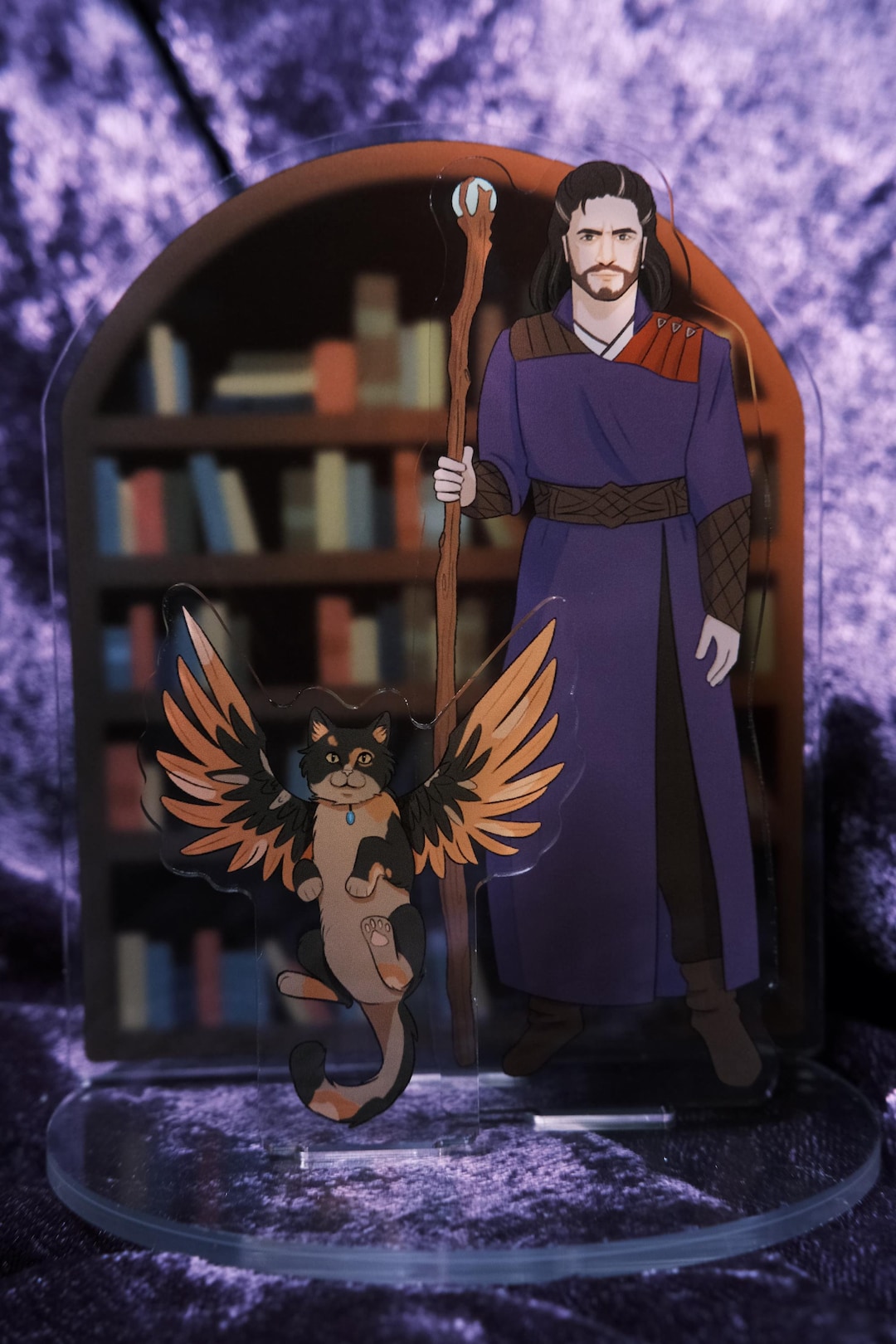 Gale of Waterdeep Acrylic Standee | Baldur's Gate Inspired Gift, Gale ...
