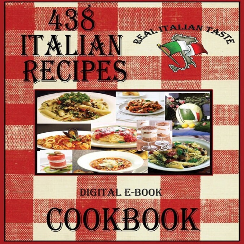 Italian Cookbooks - Etsy