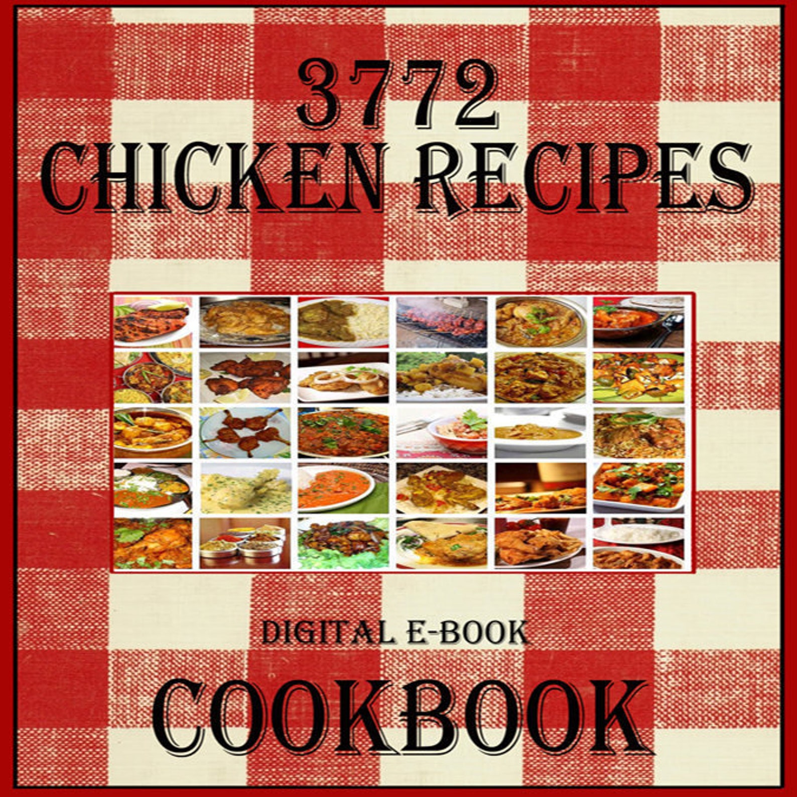 3772 Chicken Recipes PDF E-book Cookbook Instant Digital Download - Etsy