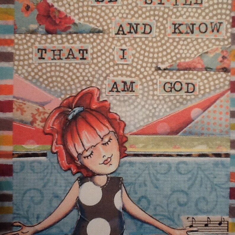 Spiritual Art,mixed Media Art, Christian Inspirational Art,whimsical ...