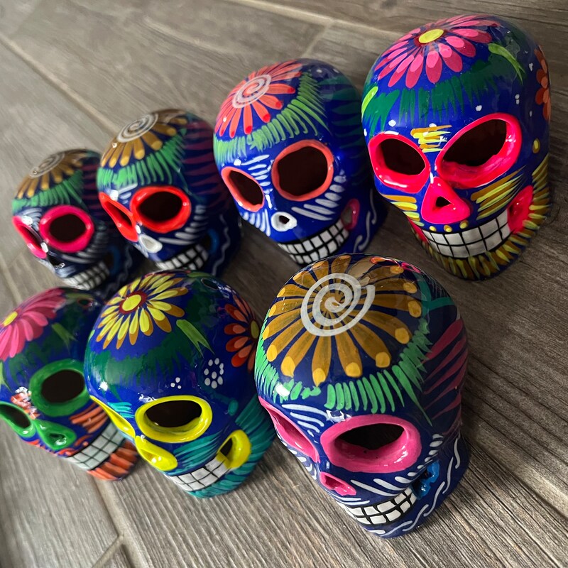 Ceramic Sugar Skull - Etsy