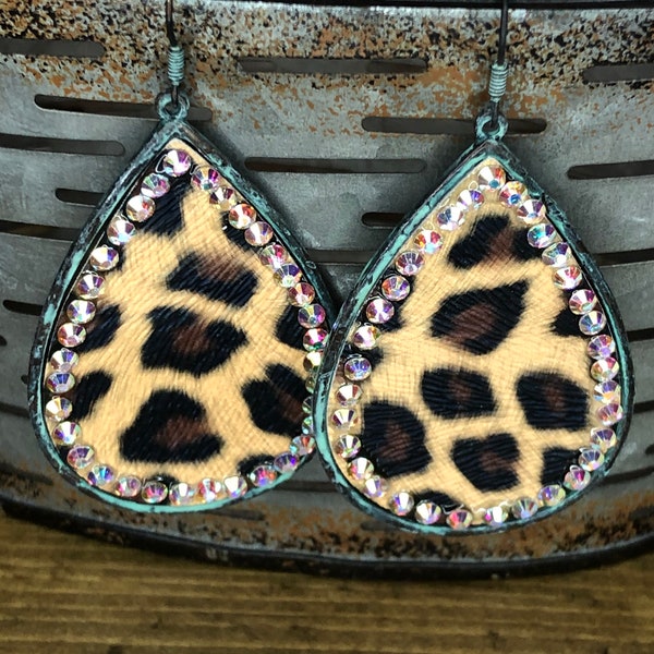 Cheetah Earrings - Etsy