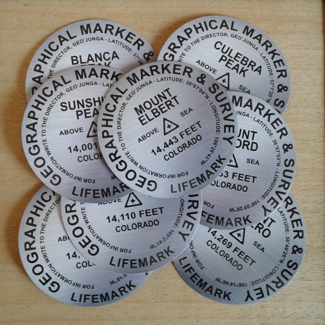 Colorado 14ers Magnets - Etsy