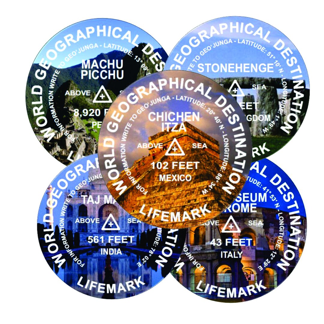 World Destinations Magnets - Etsy